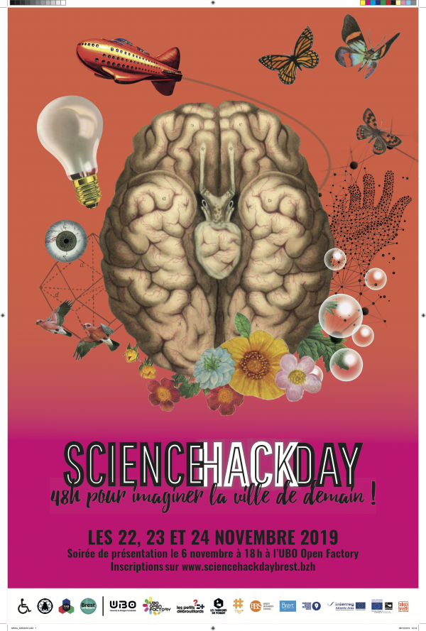 ScienceHackDay Brest 2019 — Les Fabriques du Ponant